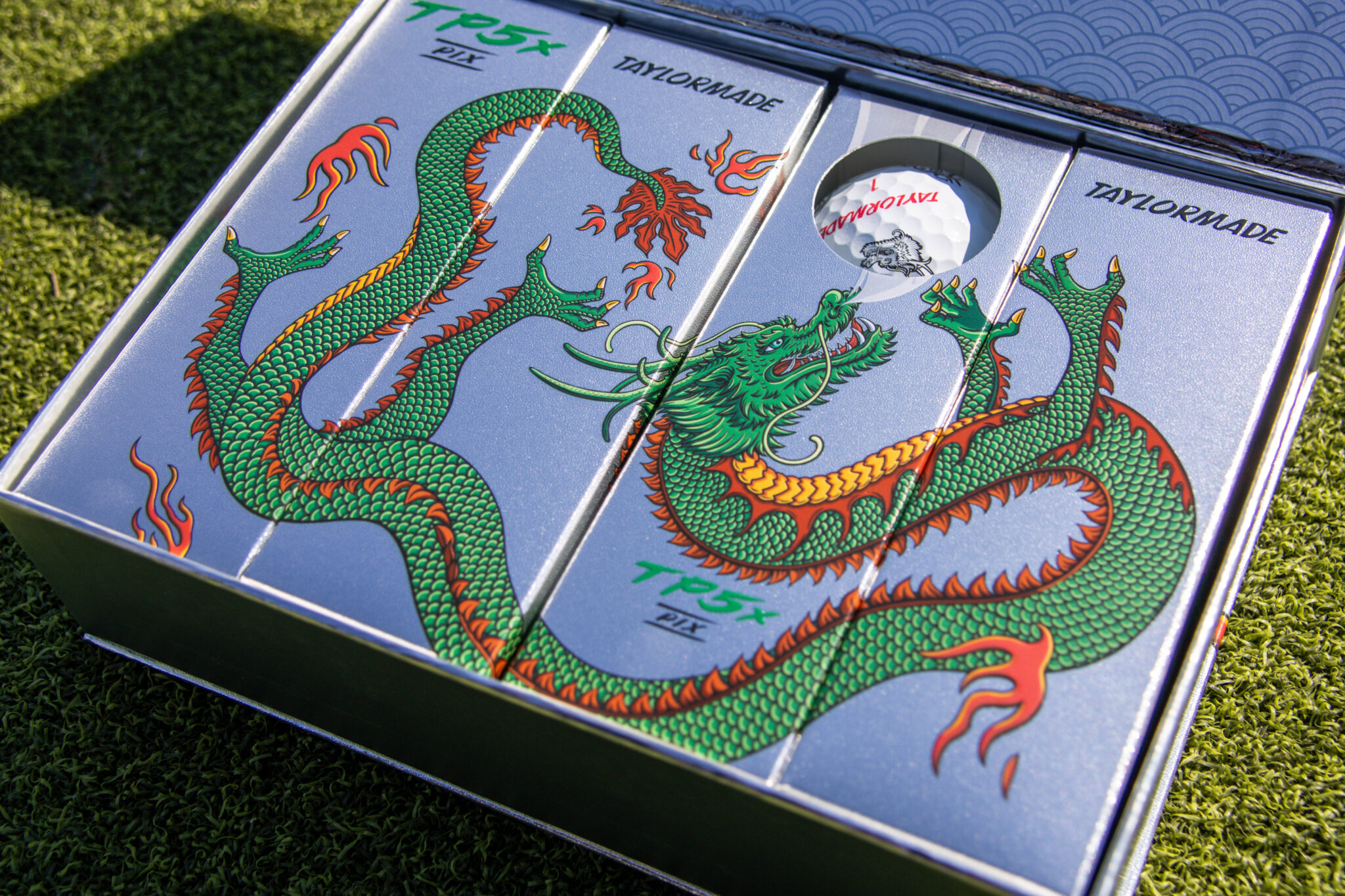 Limited Edition TaylorMade TP5 & TP5x Pix Dragon Golf Balls - Morton ...